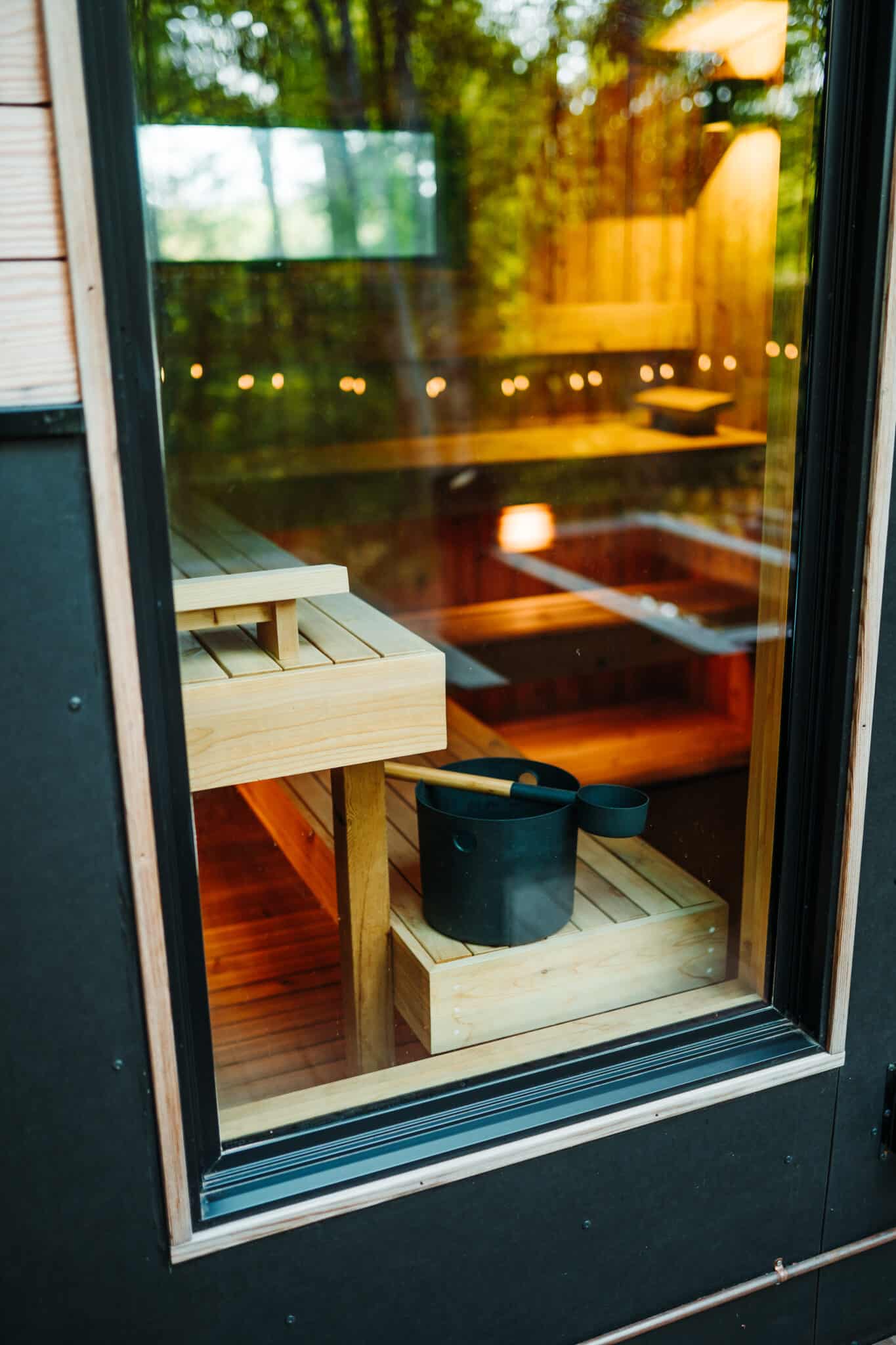 Forest Bathing Retreat | Silvae Spiritus - Cedar and Stone Nordic Sauna