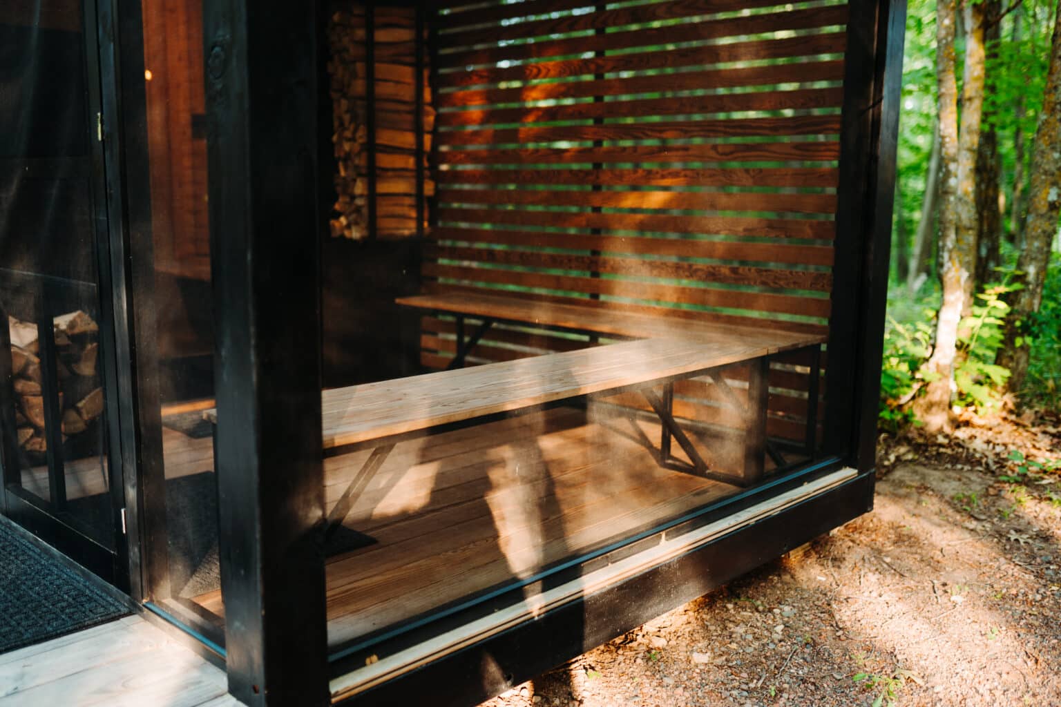 Forest Bathing Retreat | Silvae Spiritus - Cedar and Stone Nordic Sauna
