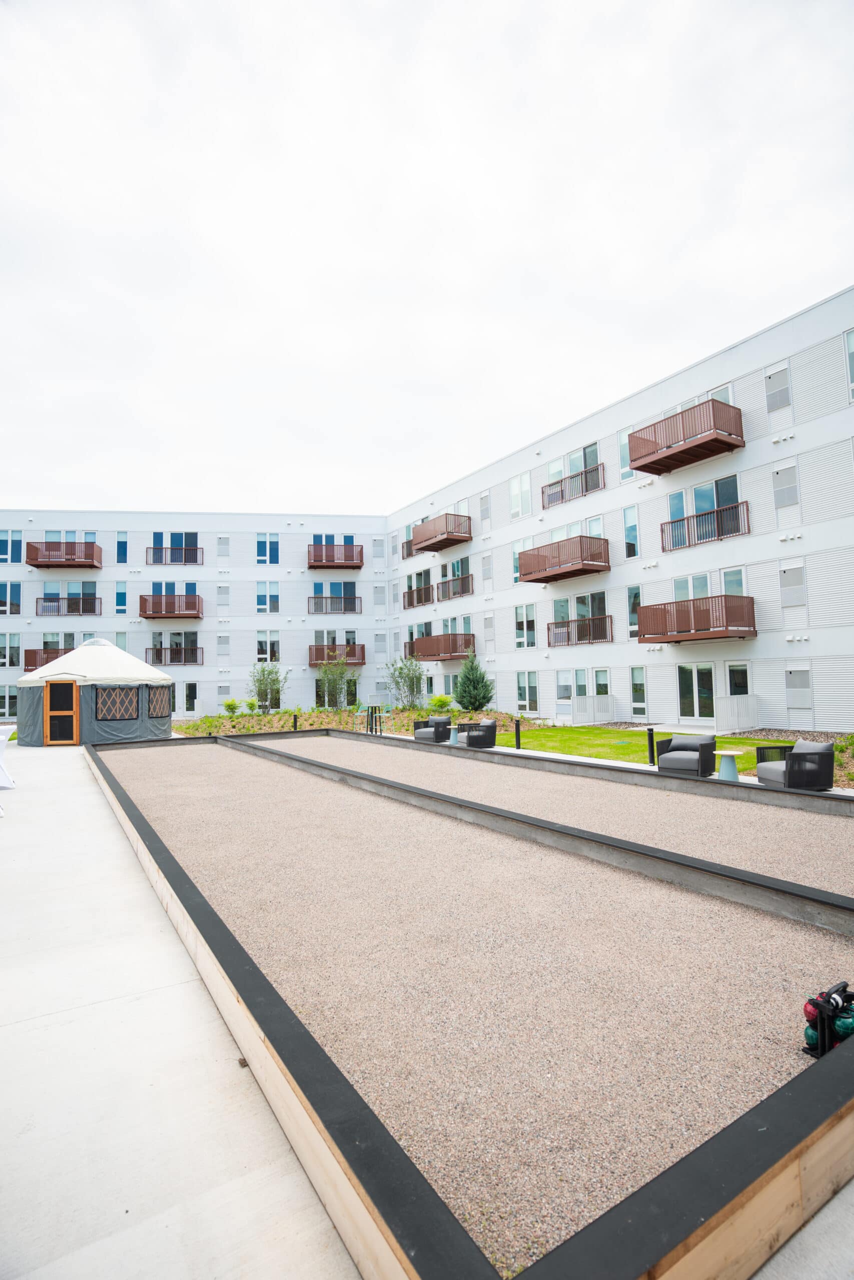 Elevated Apartment Living with Modern Outdoor Sauna | Esox House ...