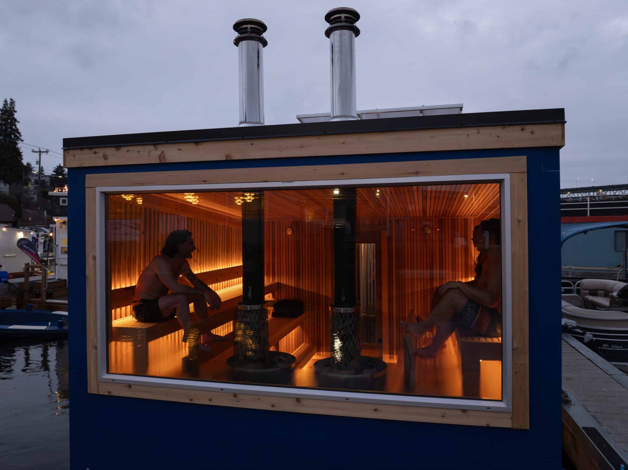 Seattle Sauna: Floating Sauna Making Waves in the PNW - Cedar & Stone
